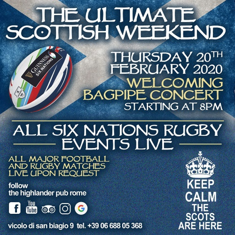 The Ultimate Scottish Weekend | The Highlander Pub Rome